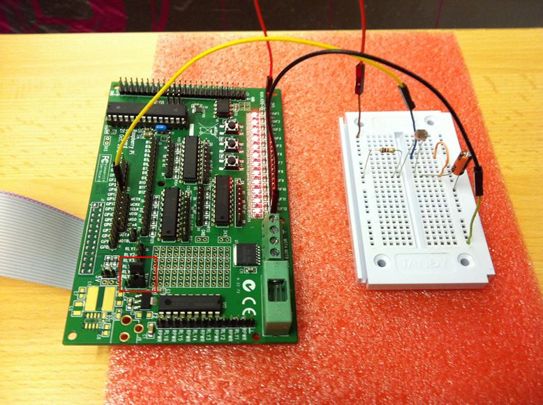 Basic photocell reading using the Gertboard (works) - Raspberry Pi Forums