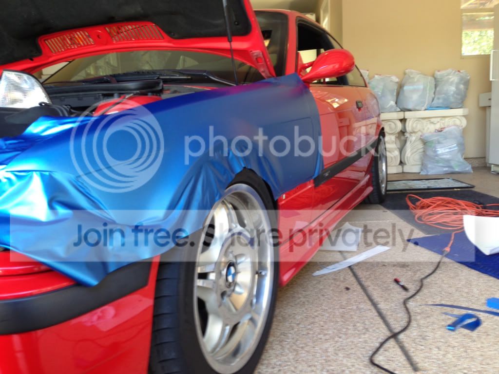 Vinyl Wrapping M3