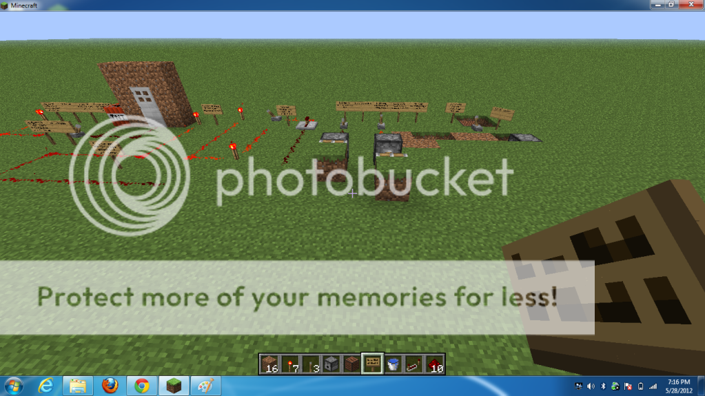 Upgraded redstone tutorial (Map) now covers evreything! Starting with ...