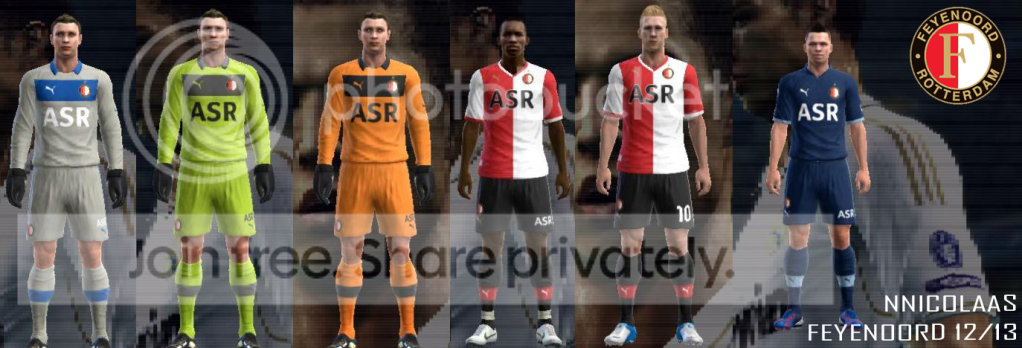 [PES 2012] Kits by NNicolaas - Versión para impresión